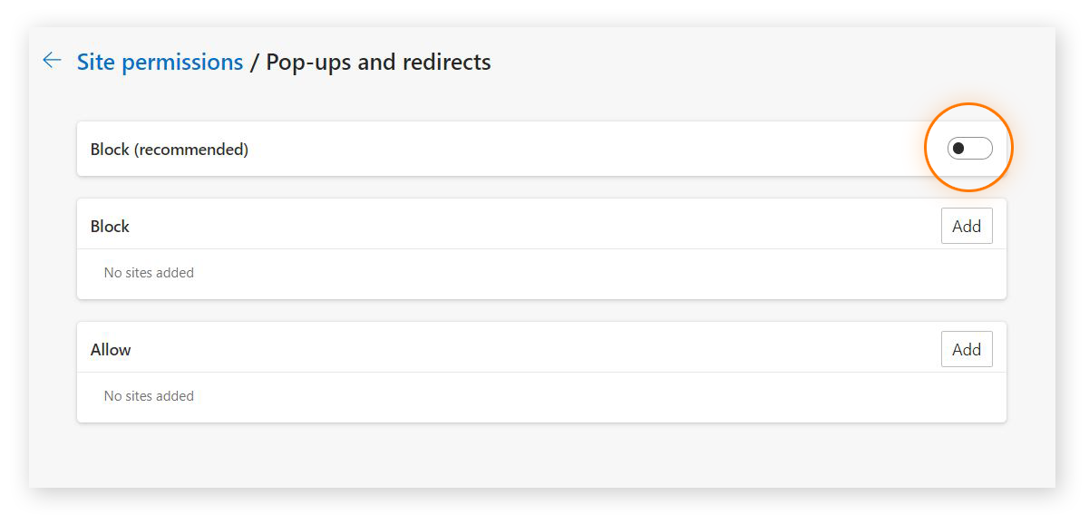So blockieren und erlauben Sie Pop-Ups unter Windows