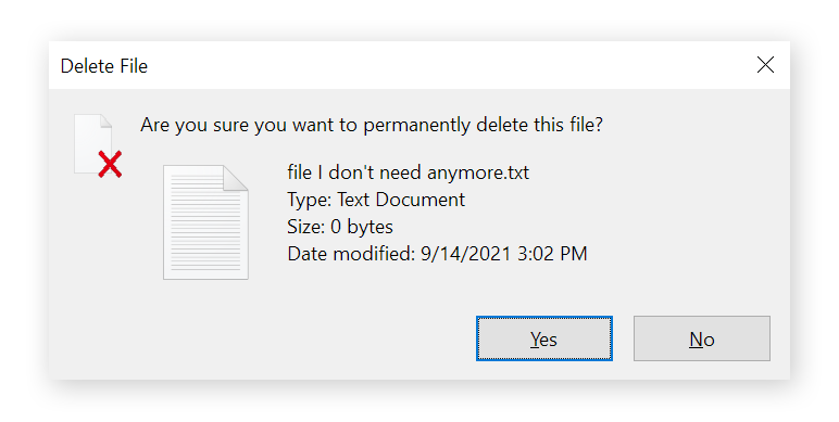 How to Permanently Delete Files on Windows