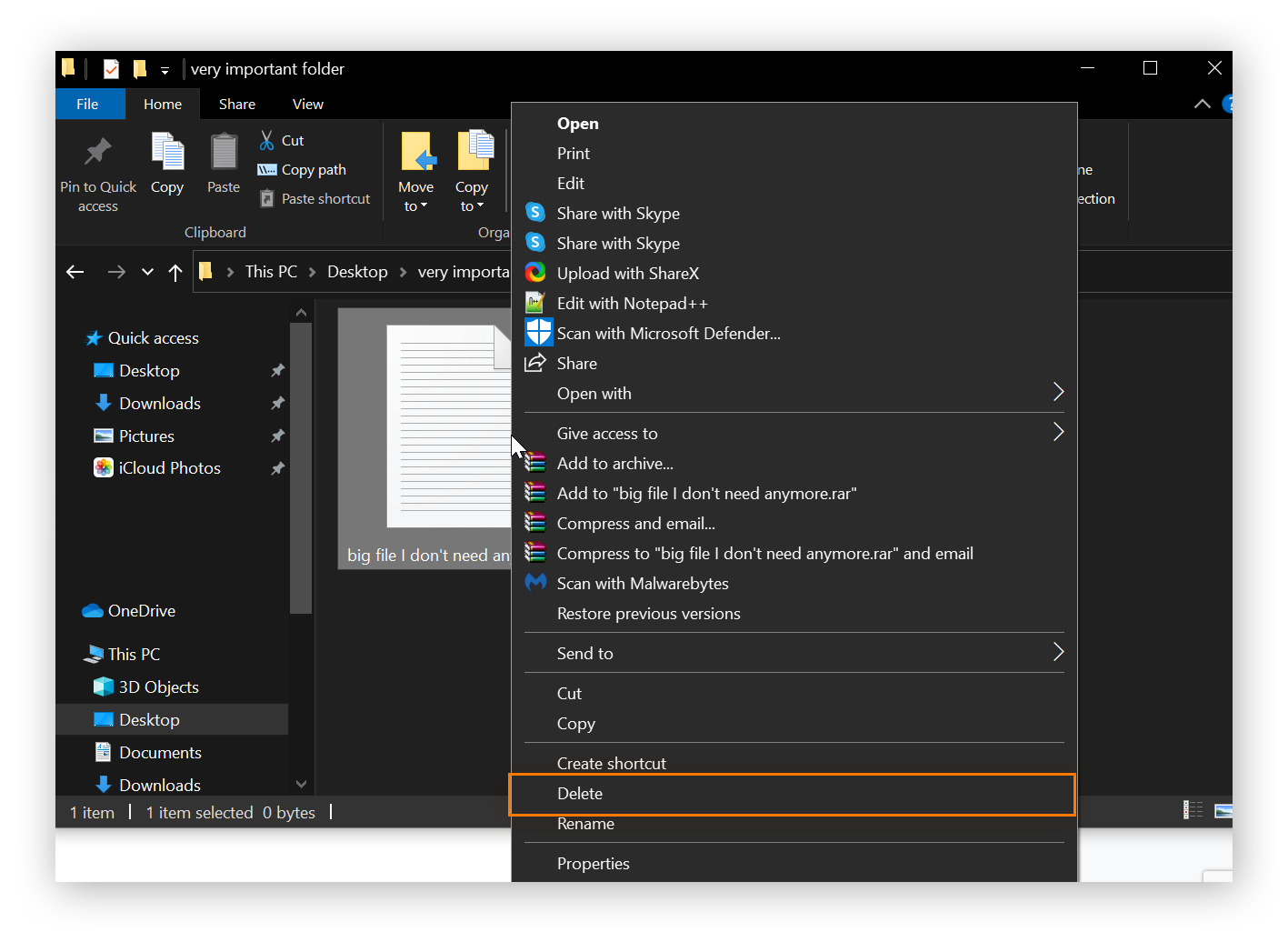 How to Permanently Delete Files on Windows