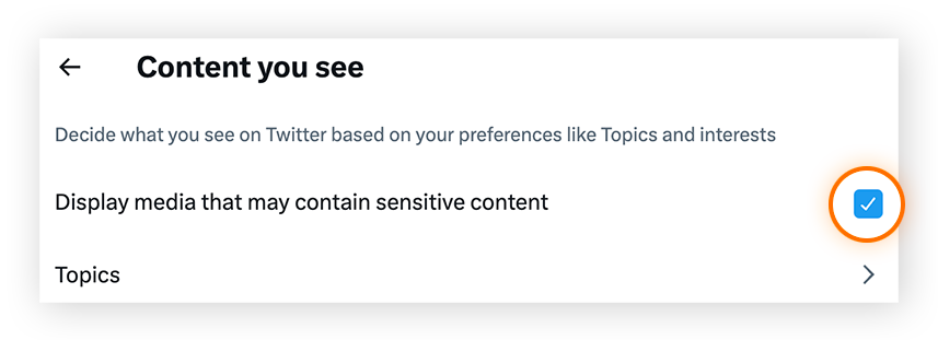 How to See Sensitive Content on Twitter