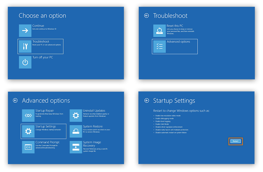 So entfernen Sie Viren und Malware von einem Windows PC